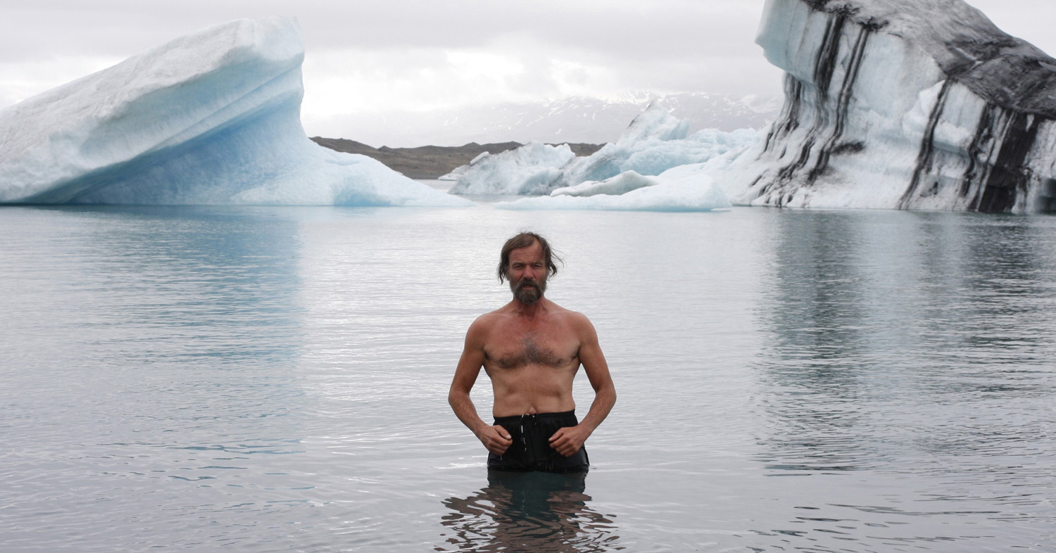 Natural swimming with Wim Hof the iceman. Clear water revival